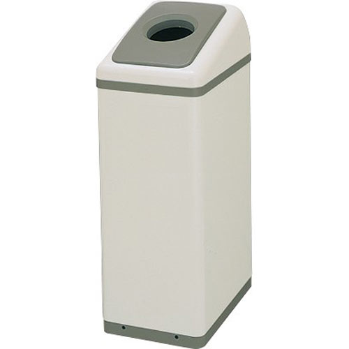 業務用　施設用品　ごみ箱　ゴミ箱メーカー山崎産業商品外寸(mm)幅246×奥行356×高さ670その他容量：約40L材質・原材料ボディ：カラー鋼板、再生PVC100％（フレーム、プレート、上枠、下枠）重量・内容量約3kg