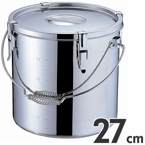 【CC】キッチン>両手鍋・片手鍋>その他お鍋食缶・給食道具メーカーTKGその他内径270×深さ270mm、容量：14.0Lセット内容吊付フック3個付属キッチン雑貨>調理器具>お鍋>寸胴鍋