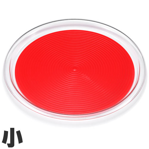 キッチン雑貨　お盆（トレイ）メーカー曙産業カラー・味・種類レッド商品外寸(mm)トレー：直径230×16、マット：直径187その他傾いても倒れにくく、キレイなクリアタイプのマジックトレー◆マットがはがれてお手入れラクラク♪材質・原材料トレー...