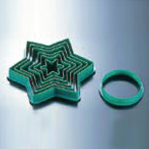 冷凍パイ生地を使って、簡単に作れますメーカー霜鳥製作所商品外寸(mm)丸型：直径70、星型（6個）：最大150×150、最小40×40その他耐熱温度：100度、冷凍パイ生地を使って、簡単に作れます。材質・原材料ポリプロピレンセット内容丸型1...