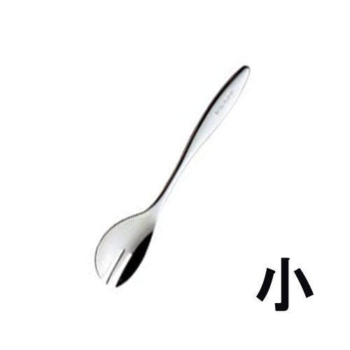 【CC】キッチン>卓上アイテム>洋食器(スプーン・フォークなど)業務用・家庭用の厨房用品からキッチン・生活雑貨まで幅広くお取り扱い中！「刺す・すくう・切る」3つの機能♪ケーキやフルーツにも最適☆メーカーレーベン販売商品外寸(mm)137材質...