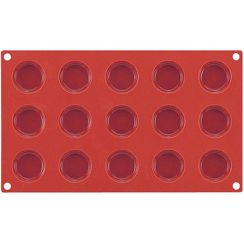 【CC】キッチン>お菓子・パン作り>ケーキ型シリコンフレックス・フレキシブルモルドメーカーマルテラート商品外寸(mm)300×175その他耐熱温度：-60〜230度、出来上がり寸法：直径40×高さ13mm、約20cc◆ガストロノーム1／3サ...