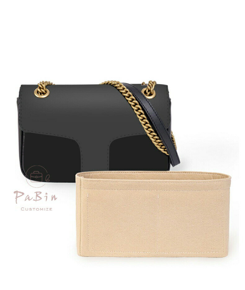 ブランド：BagCareご注意：この商品はグッチ GUCCI MARMONTの互換商品です。バッグはただの参照物で、非売品です。 ゴチャゴチャしているバッグの中がすっきりと片付きます。内容物が一目瞭然で、取り出し易く使いやすい鞄になります。...