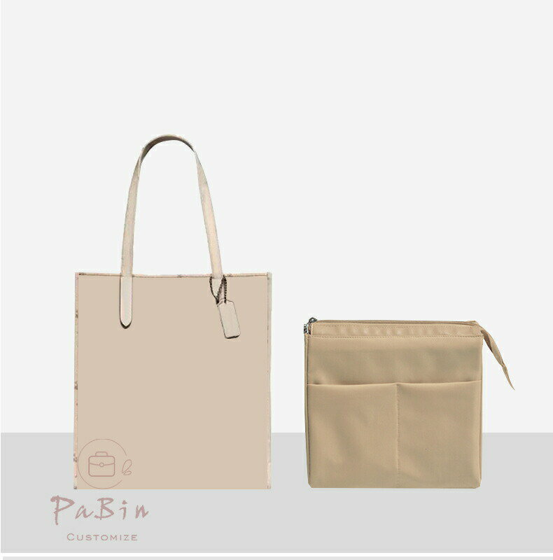 ブランド：BagCareご注意この商品はCOACH の互換商品です。バッグはただの参照物で、非売品です。 ゴチャゴチャしているバッグの中がすっきりと片付きます。内容物が一目瞭然で、取り出し易く使いやすい鞄になります。 素材が柔らかいので、財...