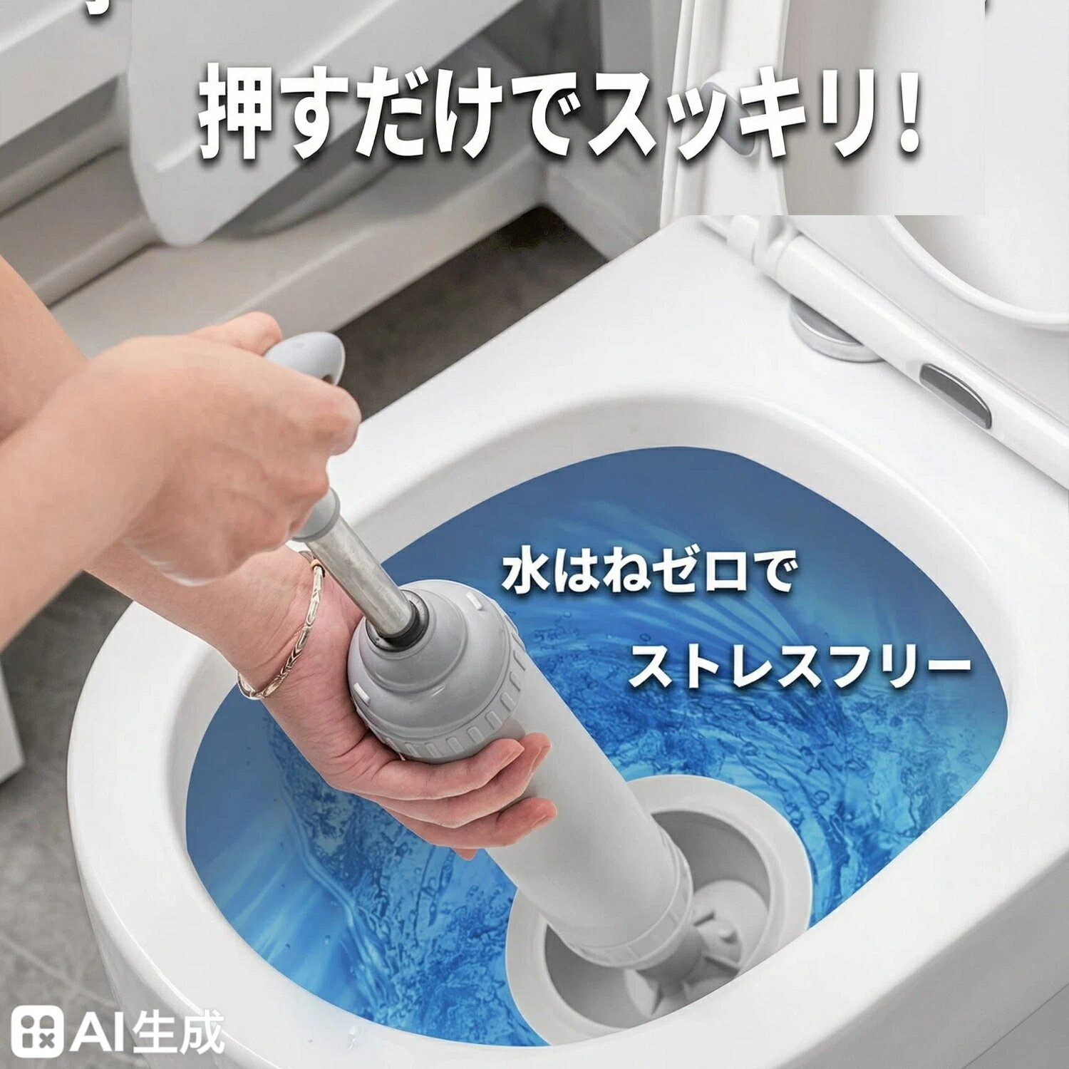 【制品詳細】 商品名 ：真空式パイプクリーナー セット内容 ： パイプクリーナー×1点、ラバーカップ×1点、日本語説明書×1点 仕様詳細 ： 素材：ゴム・プラスチック 商品サイズ:(約) 48cm×13cm　 カラー:グレー・ホワイト・レッド