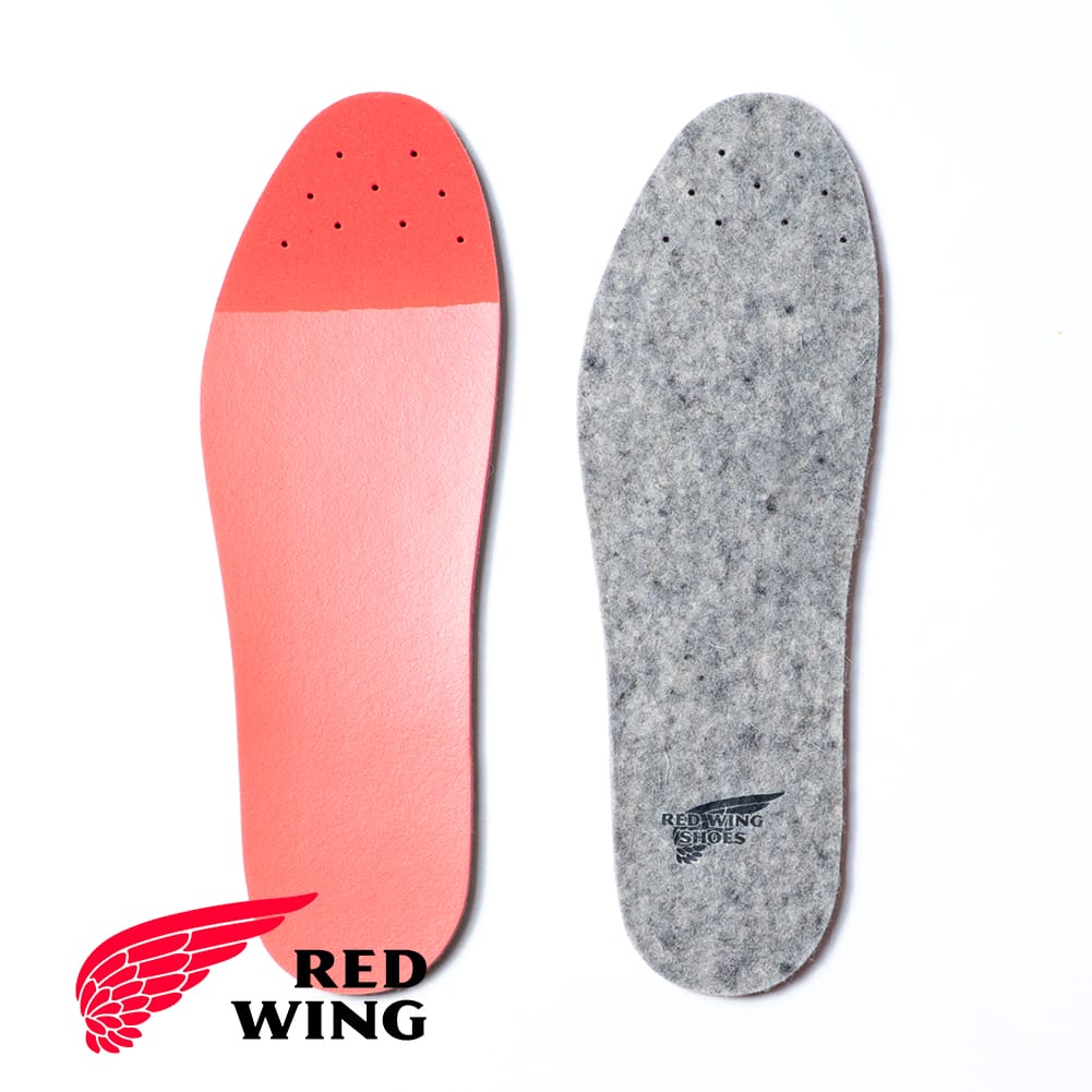 RED WING(レッドウィング)/WOOL SHAPED COMFORT FOOTBED(ウール シェイプドコンフォート フッドベッド)/メンズ レディース 中敷 インソール 96371レッドウィングにはレッドウィングを このブーツを持っ...