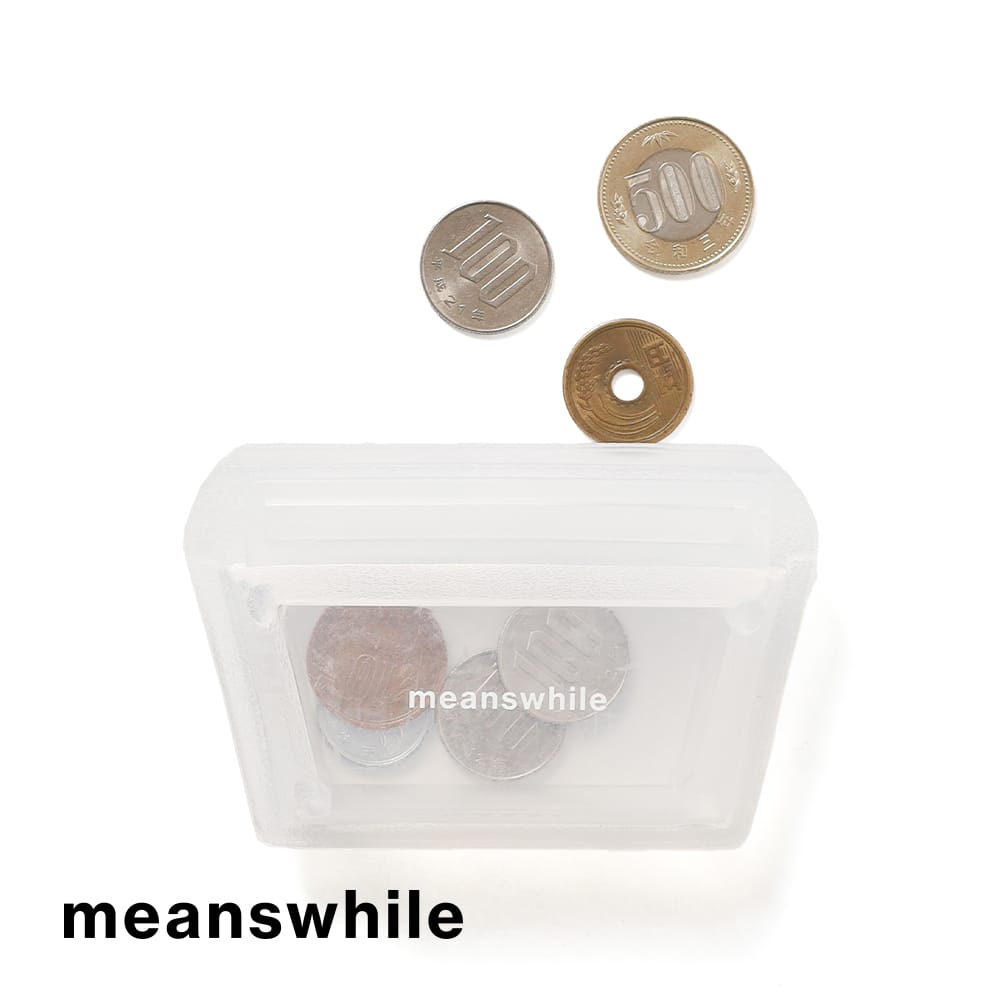 meanswhile（ミーンズワイル）Coin Case Large（コインケース ラージ）小物 小銭入れ 小物入れ 携行性 軽量 カーアクセサリー フェス アウトドア ギフト グッズ アメリカ製 見えて、すぐ使える。 無駄のないコインケー...