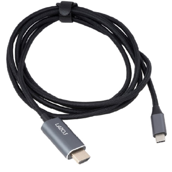 Type C to HDMI ケーブル ◎ゲーム、映画観賞、会議、プレゼン、パーティー、セミナーなど多様なシーンで大活躍 ◎芯線を高密度編線とアルミ箔で3重にシールド ◎3D映像対応　ハイビジョン映像とデジタル音声を1本で高速接続 High...