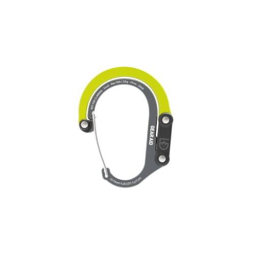HEROCLIP Small カラーはタイトル参照 あらゆるシーンで活躍する変幻自在のカラビナ型フック しかっりとしたHEROCLIPと小ぶりのMINIの中間のサイズがこのSmall。 鞄やリュックなど少し重さのあるものを吊るすのにお勧め。...