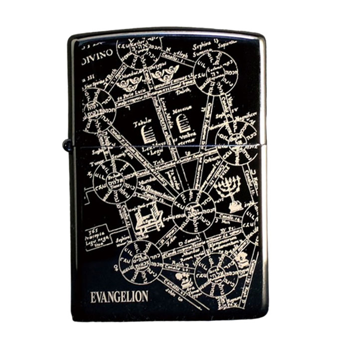 EVANGELION ZIPPO Tree of Life ZIPPOライター 「新世紀エヴァンゲリオン（TVシリーズ）」「新世紀エヴァンゲリオン（劇場版）」に登場した印象的な文様『Tree of Life（生命の樹）』が美しく刻印されたZ...
