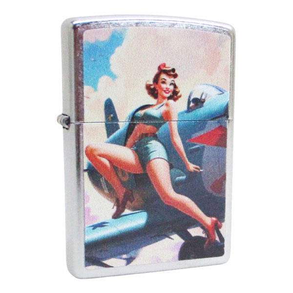 zippo　ジッポー　オイルライター アメリカ加工のジッポーです。 ジッポー本社オリジナルデザイン 日本の代理店が輸入し、柄や模様を加工したものでは 無く　正真正銘　アメリカ　ジッポー本社ラインのデザインです。 ジャパニーズテイストと違った...