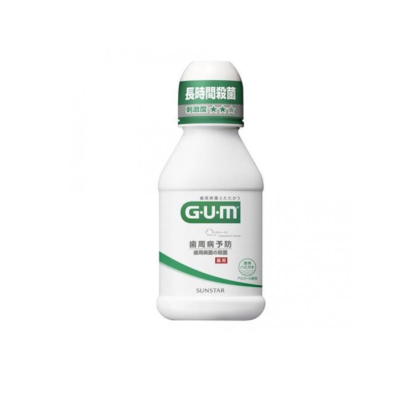 【商品名】 GUM ガム・デンタルリンス レギュラータイプ 【効能・効果】 歯周病(歯肉炎・歯周炎)予防、口臭防止 【製造販売会社】 サンスター（SUNSTAR） 【ご使用について】 【使用方法】 ●通常1日3回毎食後、適量約10mL(3～...