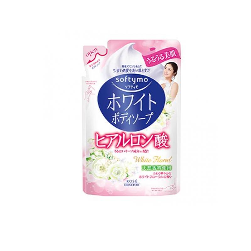 【商品名】 ソフティモ ホワイト ボディソープ ヒアルロン酸 【製造販売会社】 コーセー（KOSE） 【ご使用について】 お湯を含ませたタオル・スポンジなどに適量をとり、軽く泡立ててから洗い、そのあとよくすすいでください。 【成分・添加物】...