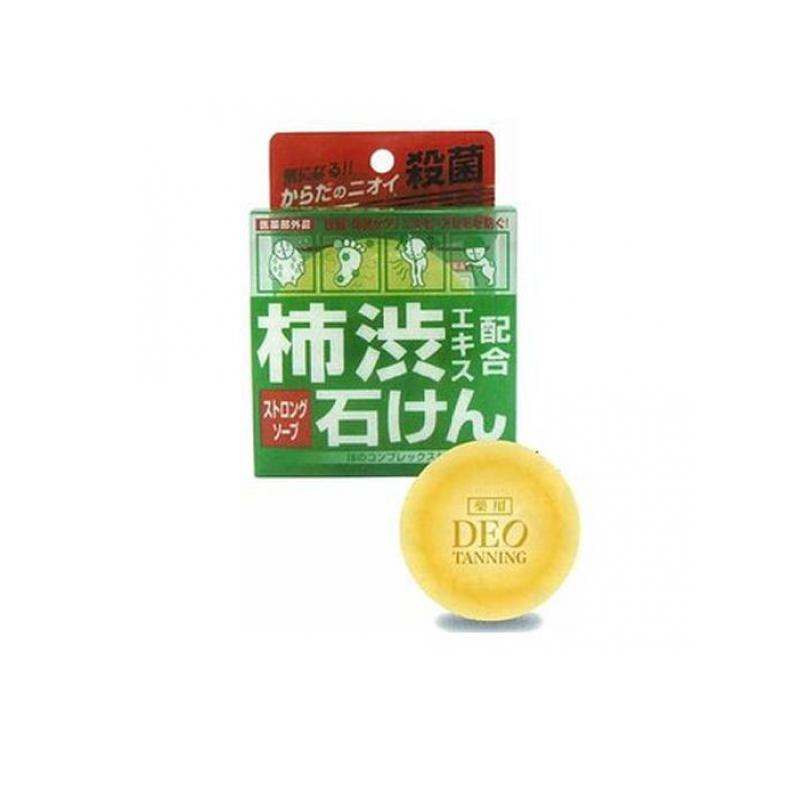 【商品名】 デオタンニング 薬用ストロングソープ 【効能・効果】 体臭(加齢臭、汗臭、足臭など)が気になる方に。 【保管上の注意】 ご使用後は石けんの泡と水気を切って保管してください。 極端に高温、低温な場所、または直射日光が当たる場所には...
