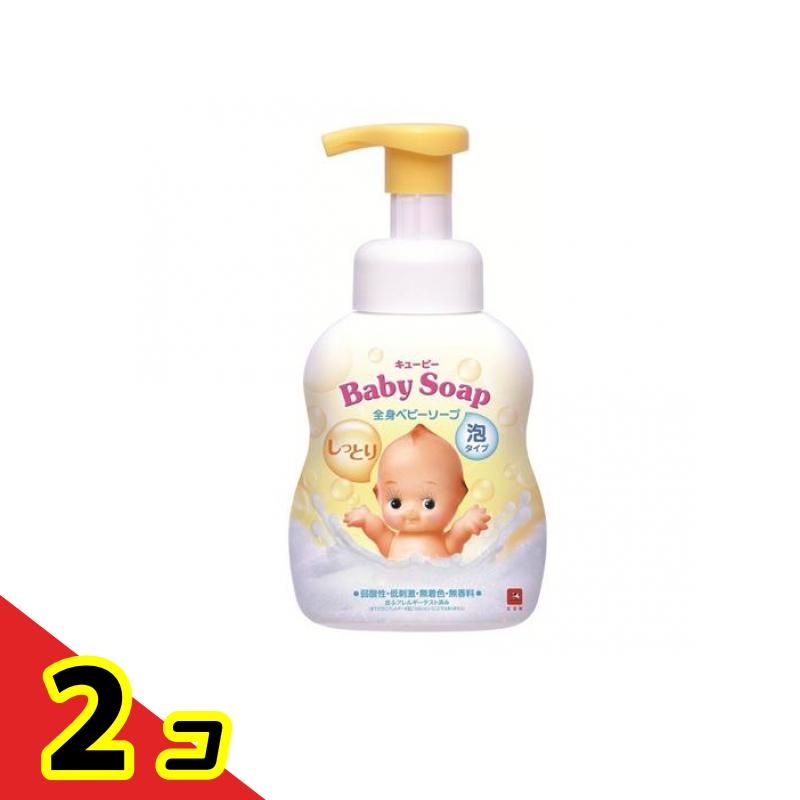 【商品名】 キューピー しっとり全身ベビーソープ 泡タイプ 【このような場合に】 赤ちゃんのカサカサお肌に 【製造販売会社】 牛乳石鹸共進社（COW） 【ご使用について】 適量の泡を手などにとり、やさしく洗い、あとは流してください。髪を洗う...