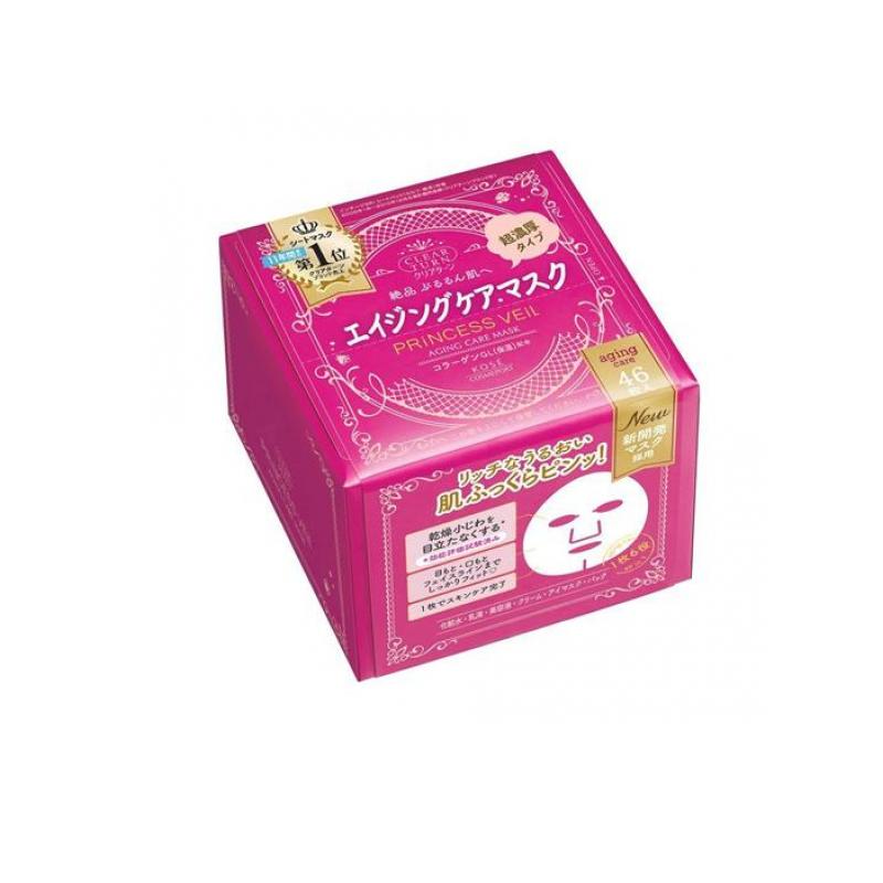 【商品名】 クリアターン プリンセスヴェール エイジングケアマスク 【このような場合に】 年齢による変化が気になる肌に、濃密オイルイン美容液がじっくり浸透、毎日のマスクケアで奥から弾むようなうるおいを。 【製造販売会社】 コーセー（KOSE...