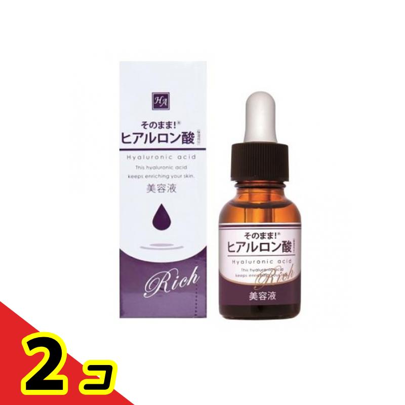 【商品名】 そのまま!ヒアルロン酸 リッチ 美容液 【このような場合に】 お肌の水分を保つ美容液。 お肌の乾燥が気になる方に。 【保管上の注意】 (1)お子様の手の届かないところに保管してください。 (2)直射日光のあたる場所、極端に高温ま...