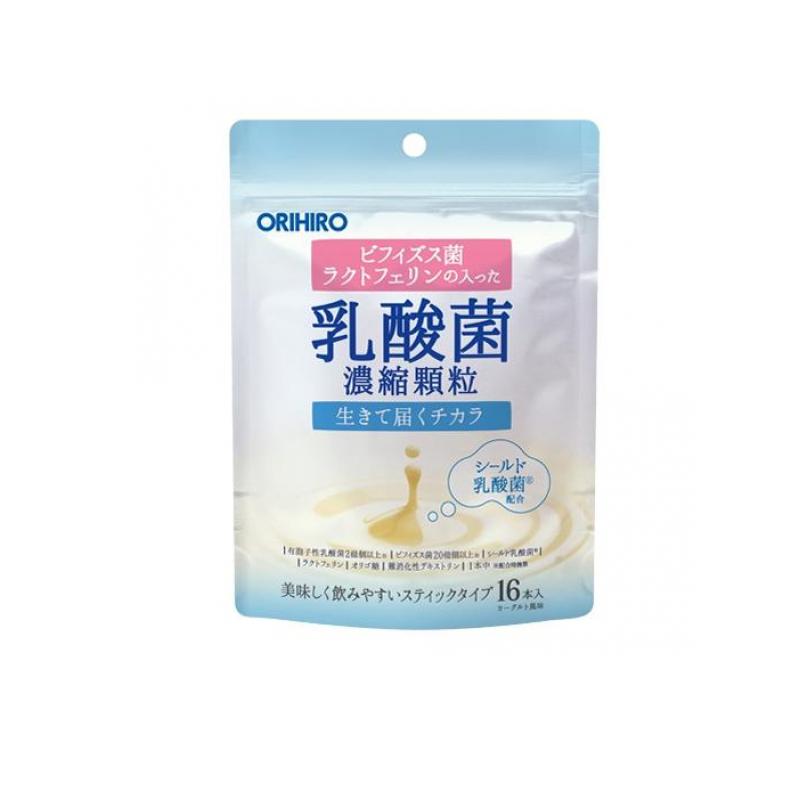 【商品名】 オリヒロ(ORIHIRO) 乳酸菌濃縮顆粒(ラクトフェリン配合) 【製造販売会社】 オリヒロ（ORIHIRO） 【ご使用について】 【召し上がり方】 1日1本を目安に水またはお湯とともにお召し上がりください。水なしでもお召し上が...