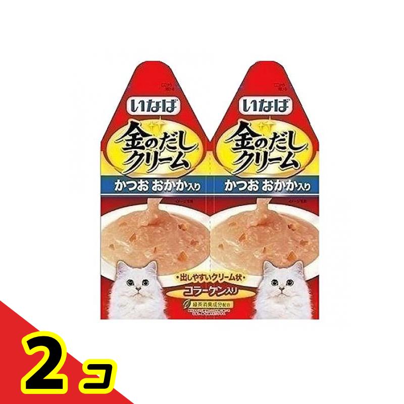 【商品名】 いなば 金のだしクリーム かつお おかか入り 【このような場合に】 【ペットフードの目的】 一般食(総合栄養食と一緒にお与えください) 【製造販売会社】 いなばペットフード（INABA） 【ご使用について】 【給与方法】 標準サ...