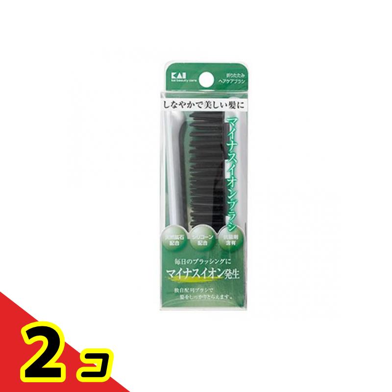 【商品名】 貝印 イオンエステ 折りたたみヘアケアブラシ KQ3071 【製造販売会社】 貝印（KAI） 【ご使用について】 【使用上の注意】 ・ドライヤーの熱風を長時間ブラシに当てると変形することがあります。 ・整髪料を直接ブラシにかけな...