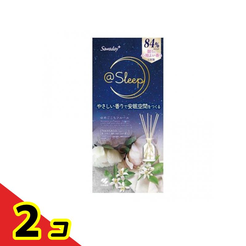 【商品名】 Sawaday+@Sleep サワデーアットスリープ ゆめごこちフルール 【保管上の注意】 ・小児、認知症の方などの手の届くところには置かない。また、ペットが近づける場所に置かない。 ・倒れて液がこぼれる恐れがあるので、不安定な...