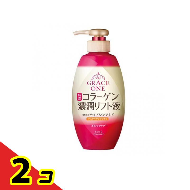 【商品名】 グレイス ワン 薬用リンクル リフト液 【製造販売会社】 KOSEコスメポート 【ご使用について】 【使用方法】 洗顔のあと、コットンまたは手のひらに最適（1～2プッシュ）をとり、フェイスラインを引き上げながら、肌になじませます...