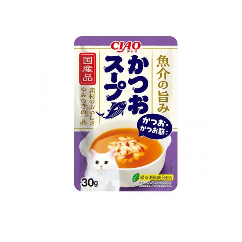 【商品名】 いなば 猫用 CIAOスープ かつおスープ かつお・かつお節入り 【このような場合に】 【ペットフードの目的】 キャットフード／猫用一般食（総合栄養食と一緒にお与えください） 【製造販売会社】 いなばペットフード（INABA） ...