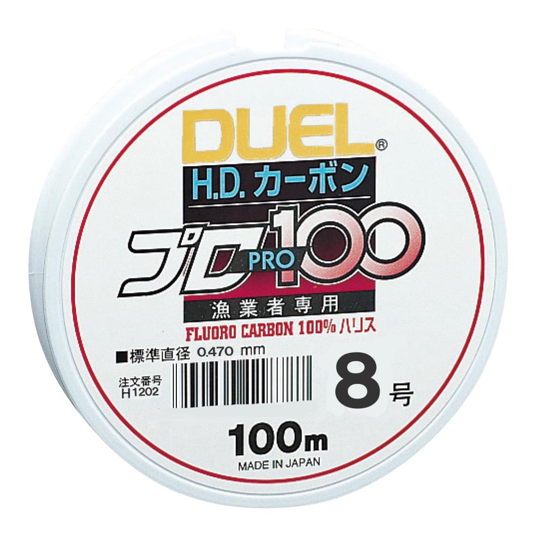 素材:フロロカーボン/全長:100m/8号標準直線強力: 13kgクリアー標準直径:0.470mm説明 強靱な引張り強度に加え、つぶれにくい特性がフロロの弱点であった結節強度を最大までアップ。一本釣・延縄に抜群の性能で大漁を支えます。