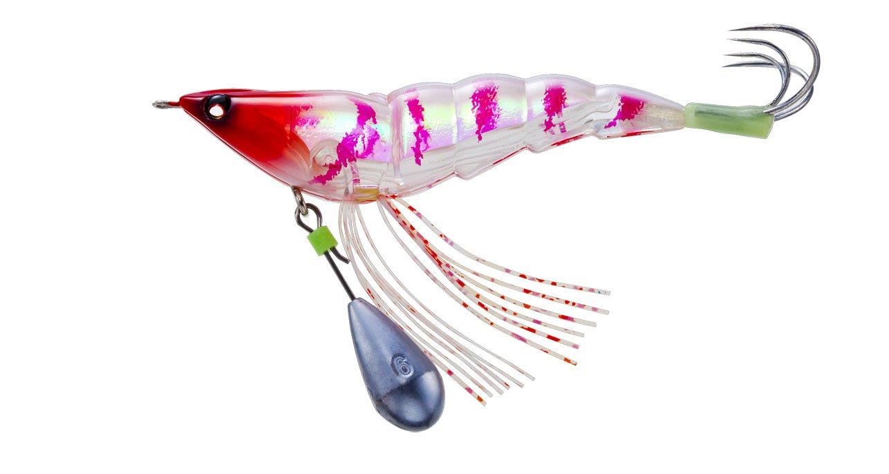 COLOR:トラエビサイズ:3.5号重量:42gシンカー:8号(30g)目安水深:2~10m説明 釣っても、食べても超イケてる！オクトパッシング ラトルサウンドで広範囲にアピール ボディが浮くので根掛からない。 リアルシュリンプフォルムで喰...
