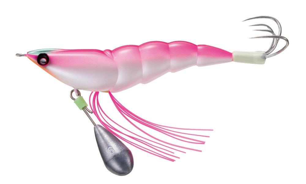 COLOR:パールピンクサイズ:3.0号重量:31gシンカー:6号(22.5g)目安水深:1~5m説明 釣っても、食べても超イケてる！オクトパッシング ラトルサウンドで広範囲にアピール ボディが浮くので根掛からない。 リアルシュリンプフォル...