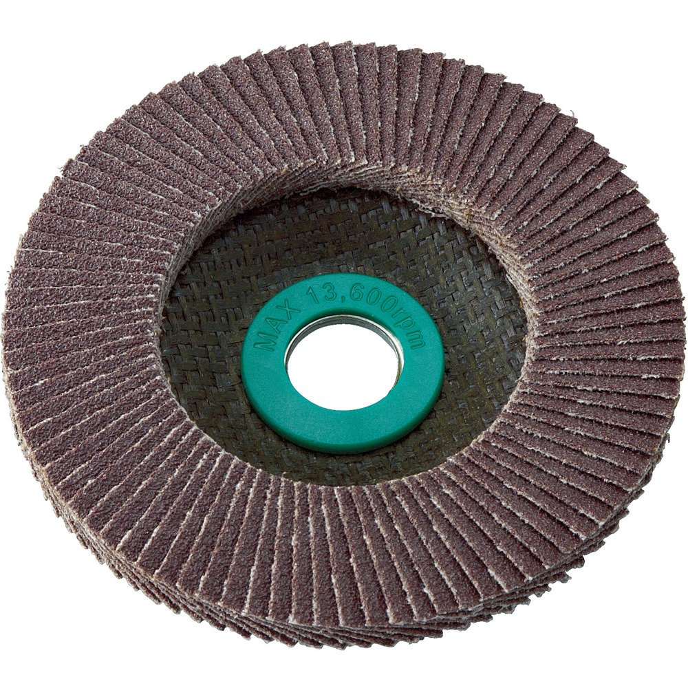 スタイル：アランダム◆商品名：TRUSCO(トラスコ) GPトップ アランダム Φ100#400 (5枚入) TGP10015-A-400粒度(#):400外径(mm):100羽根長さ(mm):16.5穴径(mm):16最高使用回転数(rp...