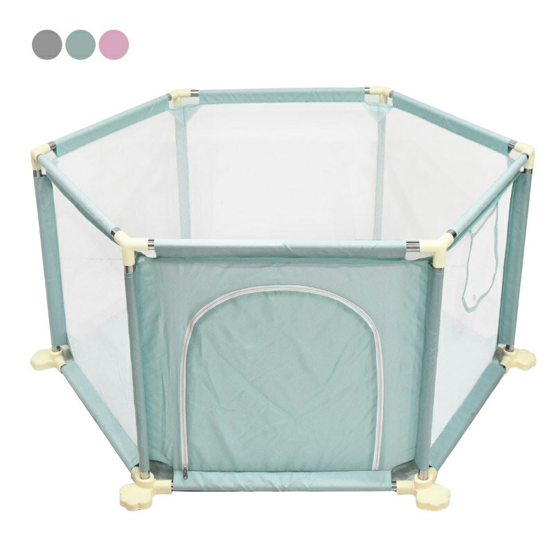商品説明内径105cmの広々遊べるベビーサークルです。メッシュタイプなので、通気性抜群で、中の様子もひと目で確認できます。出入りはポールを1本またぐだけなので、小さい子も楽々出入りできます。段差につまずく心配も少なく、はいはいのベビーも出入...