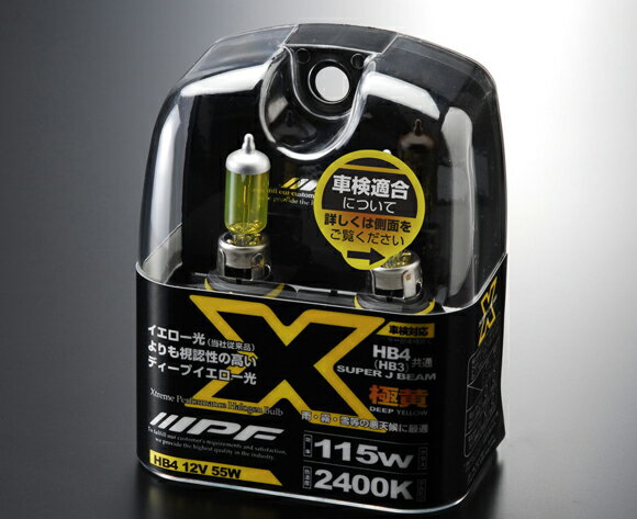 ■ XY93 ■ BULB TYPE : HB4/3 ■ 消費電力 : 12v 55w ■ 明るさ(当社比) : 115wクラス ■ 色温度 : 2400k 商品の詳しい内容や適合は、メーカーホームページ（IPF）にてご確認下さい。 ※こち...