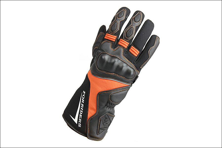 商品説明「4R Realism F-17B　HARD PROTECTION WINTER GLOVE」メイン素材にネオプレーンを採用し、防寒性・防水性をアップ。ロング丈で間口も広くライディングジャケットとの組み合わせもし易い。両手人差し指に...