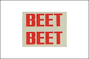商品説明BEETステッカー、SMALLサイズ2枚組。仕様・規格■メーカー■・BEET[日本ビート工業]■メーカー品番■・0701-BS2-06■JANコード■・4582346457640■詳細■○カラー：アカ○サイズ：123mm×41mm○...
