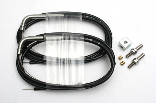ACTIVE ハイスロットルキットEVO/EVO2用 DIYスロットルワイヤー 95度角 (2本入り) 95度角 ハイスロットルキットEVO/EVO2用 DIYスロットルワイヤー 95度角 (2本入り) ほぼすべてのハンドルに対応可能な、ハ...