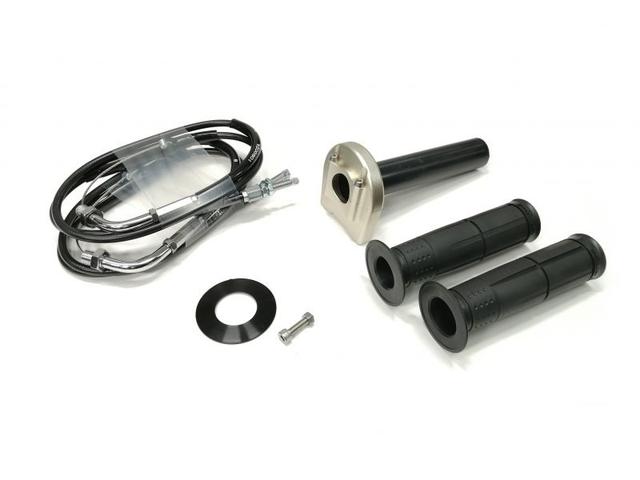 ACTIVE 汎用スロットルキット TYPE-3 Tゴールド 巻取φ28 [ワイヤー:メッキ金具 900mm] Tゴールド 汎用スロットルキット TYPE-3 Tゴールド 巻取φ28 [ワイヤー:メッキ金具 900mm] アクティブ スロッ...