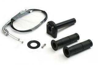 ACTIVE スロットルキット TYPE-3 ブラック 巻取φ44 [メッキ金具]対応車種 YAMAHA YZF-R1 '2004 ~ '2006 ブラック×巻取径φ44 スロットルキット TYPE-3 ブラック 巻取φ44 [メッキ金具]...
