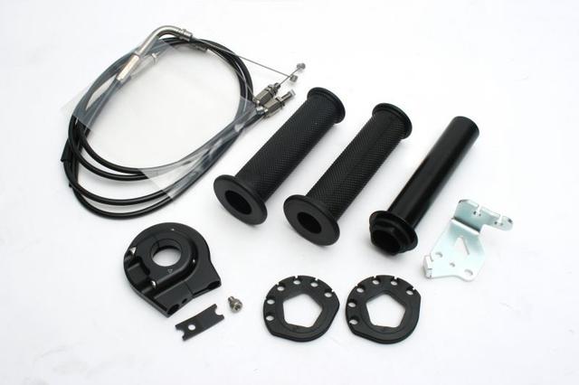 ACTIVE スロットルキット [EVO2] ブラック 巻取φ44/46対応車種 YAMAHA YZF-R25 '2015 ~ '2018, YAMAHA YZF-R3(ABS) '2015 ~ '2018, YAMAHA YZF-R25(...