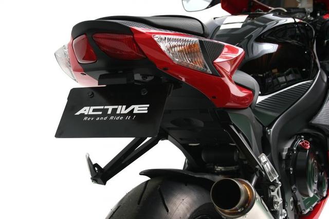 ACTIVE フェンダーレスキット ブラック [LEDナンバー灯付き]対応車種 SUZUKI GSX-R750 '2011 ~ '2015, SUZUKI GSX-R600 '2011 ~ '2015 フェンダーレスキット(ナンバー取付ステ...