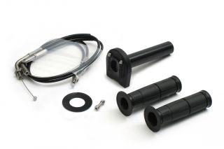 ACTIVE スロットルキット TYPE-3 ブラック 巻取φ42 [ステン金具]対応車種 KAWASAKI ZX-10R '2006 ~ '2007, KAWASAKI Ninja250R '2008 ~ '2012 ブラック×巻取径φ4...