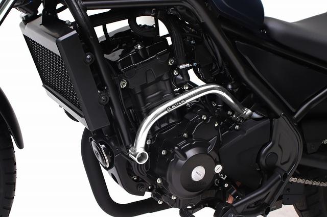 ACTIVE サブフレーム バフ対応車種 HONDA REBEL250 '2017 ~ '2023 サブフレーム サブフレーム バフ▲写真は旧デザインのステッカーです バイクはバランスの乗り物です。例えば、ハイグリップタイヤを装着しただけで...