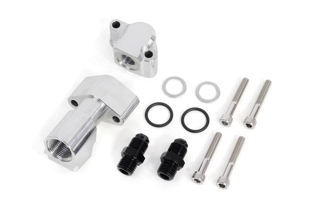 ACTIVE オイルクーラーキット取り出しセット #6 ブラック対応車種 KAWASAKI Z1000MK II, KAWASAKI Z1, KAWASAKI Z2, KAWASAKI Z750FX- I 取り出しセット オイルクーラーキッ...