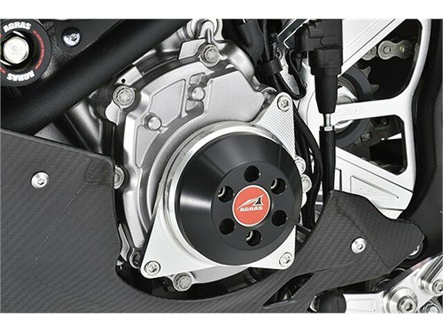 商品説明ジェネレーター（アルミベース＋ジュラコン）エンジン左側、ジェネレーターカバーのボルトと共締めで取り付けます備考※カウルへ無加工で取り付けることができます※品番補足342-276-001　　ジュラコン/ホワイト342-276-001B...