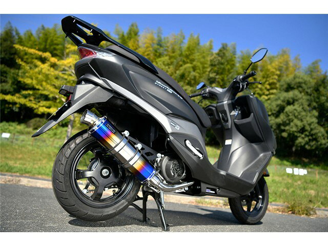 R-EVO ヒートチタン フルエキゾースト対応車種 : バーグマンストリート125EX車両型式 : 8BJ-EA23M品番 : G348-53-007JANコード : 4582285348887重量 : 3.4kg【純正5.45kg】音量 ...