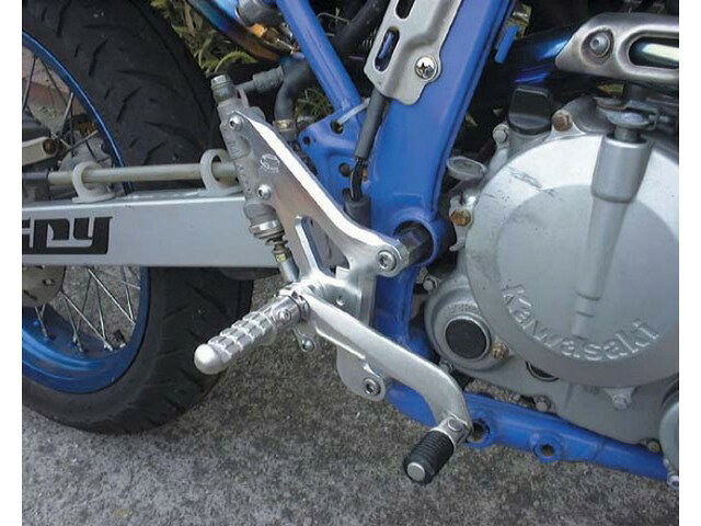 ※画像はイメージとなります。別なカラーを参考に掲載している場合があります。KLX250/D-Tracker/250SB ハイパーバンク高い耐久性と軽量化をコンセプト に、徹底した安全設計のもと、リプレイスステップでは初めて熱間鍛造製法を取り...