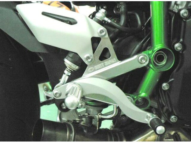 ※画像はイメージとなります。別なカラーを参考に掲載している場合があります。Ninja H2 ハイパーバンク高い耐久性と軽量化をコンセプト に、徹底した安全設計のもと、リプレイスステップでは初めて熱間鍛造製法を取り入れたHYPER BANK（...