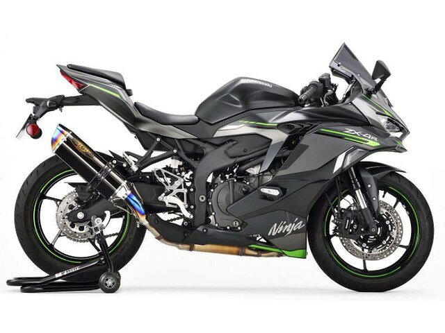 ※画像はイメージとなります。別なカラーを参考に掲載している場合があります。`23〜Ninja ZX-4R SE/ZX-4RR NASSERT Evolution TypeII政府認証適合 スリップオンマフラー最高性能！最高精度！リアル官能フ...