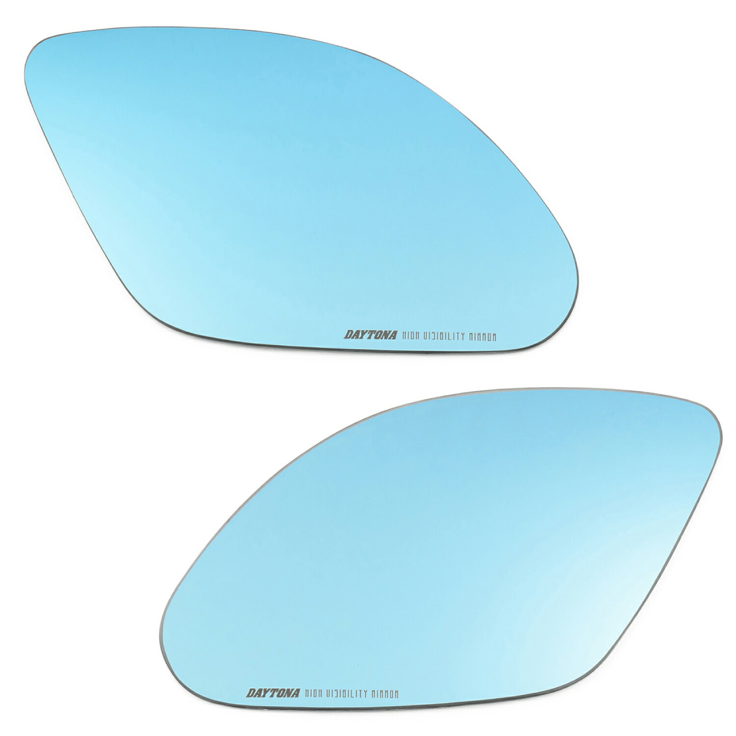 デイトナ ハイビジミラー バイク用 ミラー 貼り付けタイプ ジクサーSF250など 広角 防眩 眩しさ軽減 SUZUKI1 ブルー 29724●参考適合車種：ジクサーSF250(20-22)●純正ミラーに貼り付けるだけで視界が広がる曲率R1...