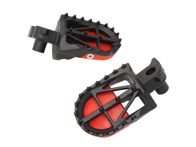 メーカーカテゴリ: フットペグ 品番: F6268メーカー品番: D48-02-906定価(税込): 11,440円詳細: 適合表 別記有りモタードライダーの意見をフィードバックして設計された、モタードレーシングフットペグ。ワイド幅50mm...